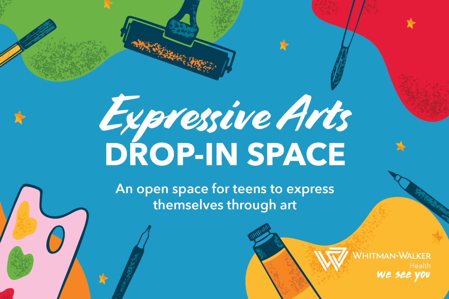 Expressive Arts Drop‑in for Teens | Whitman‑Walker