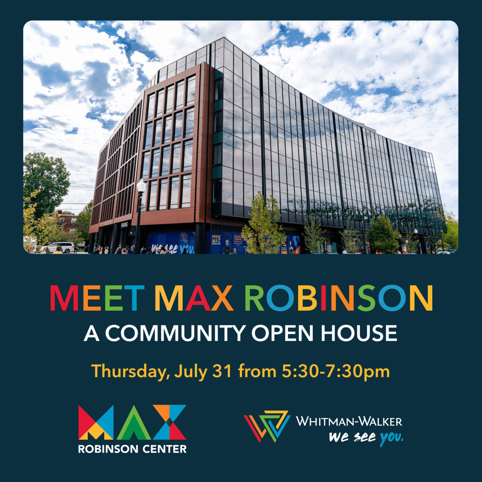 Max Robinson Center Community Open House - Whitman-Walker